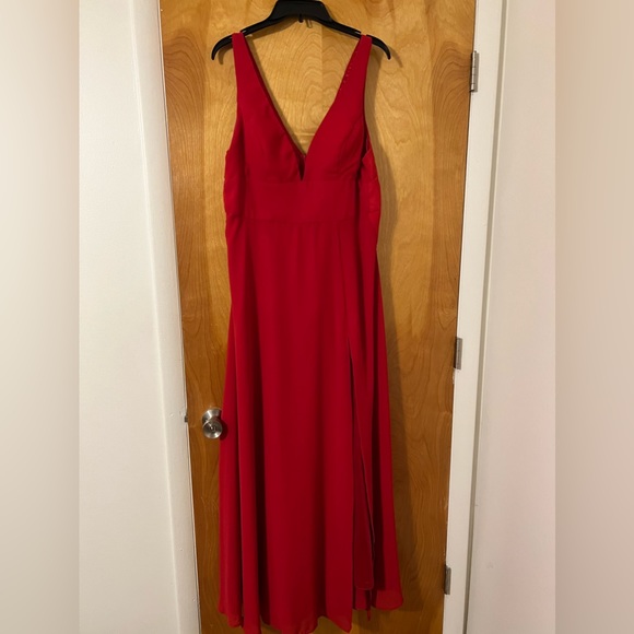 Dresses | Red Long Dress | Poshmark